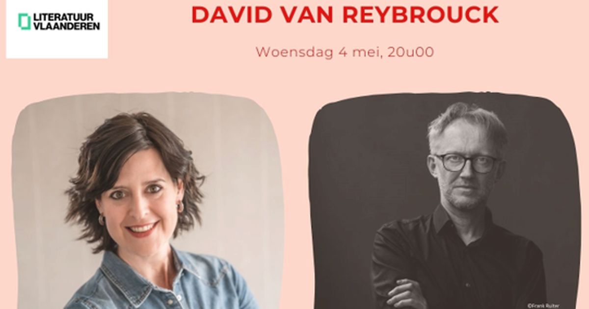 Literaire avond met David van Reybrouck • Leestips en nieuws Letters ...